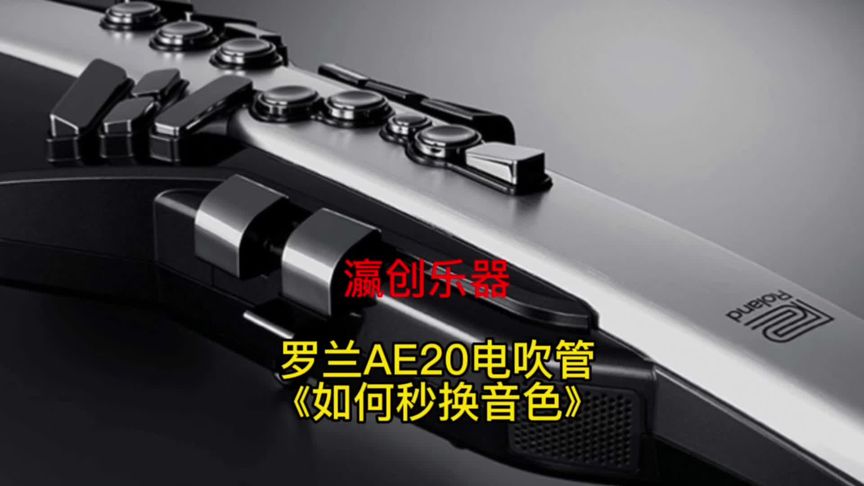 罗兰电吹管AE20《如何实现秒换音色》#电吹管演奏 #乐器演奏