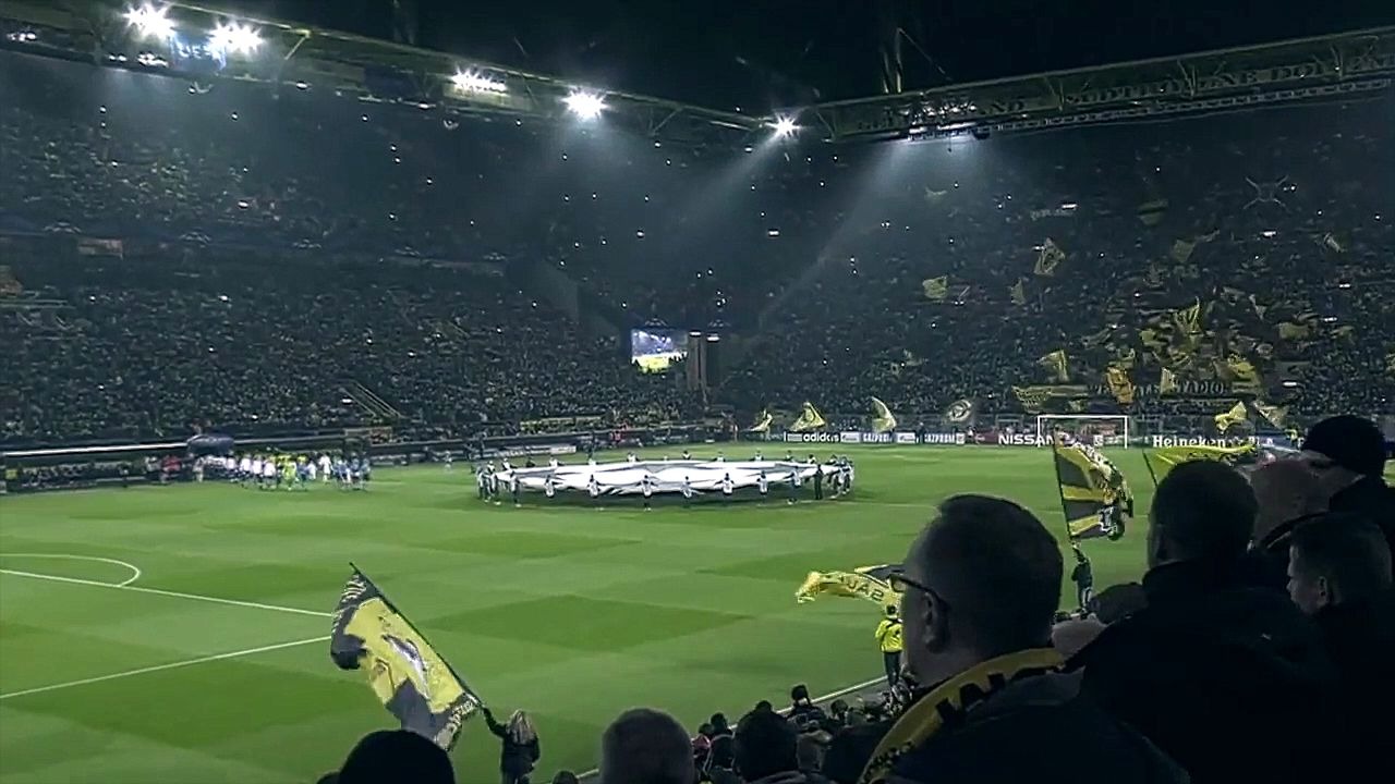 「足球素材」无水印欧冠精彩画面高清素材