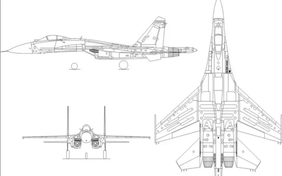 简单飞机SU27制作过程,大佬勿喷
