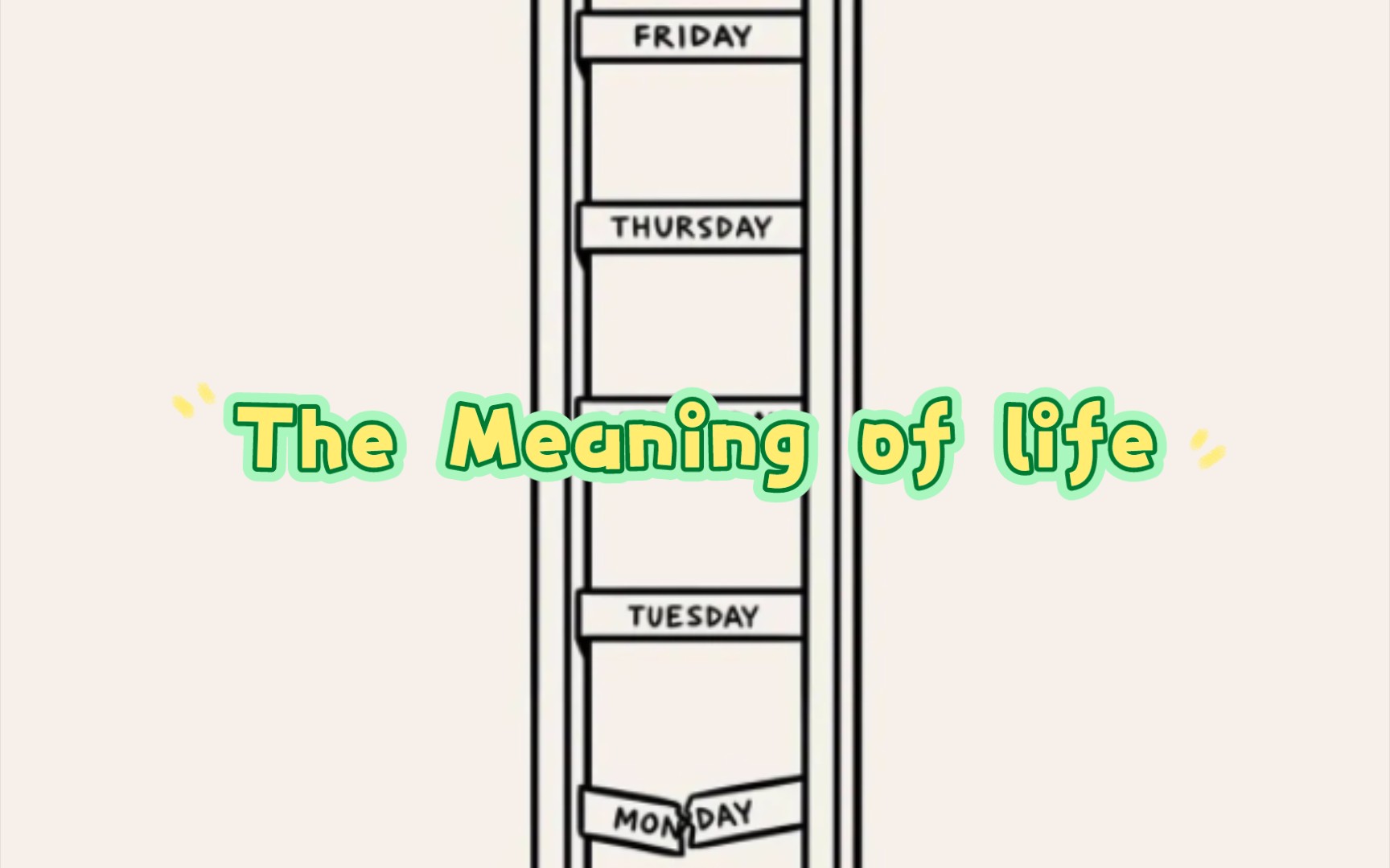 定题演讲:The Meaning of Life