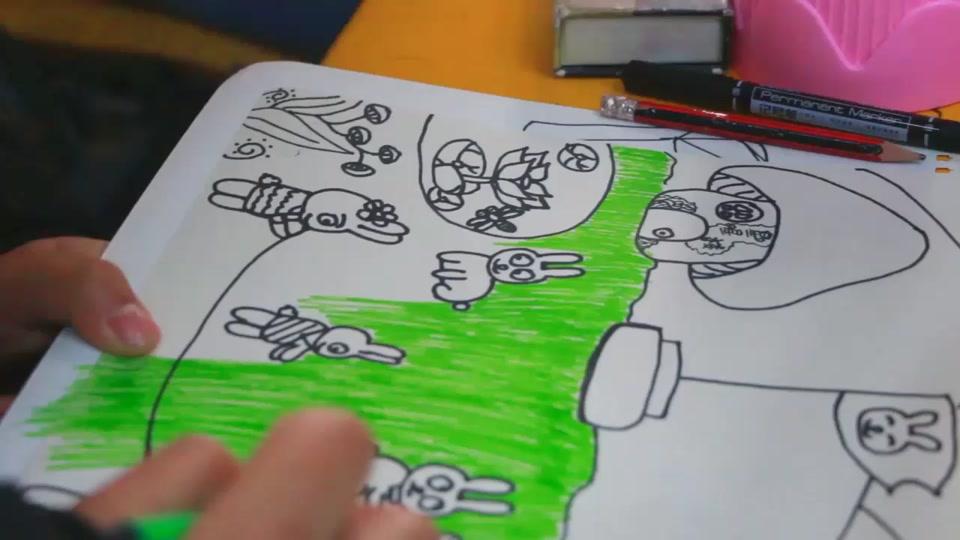 #创意儿童画 #简笔画 #手绘 #幼师