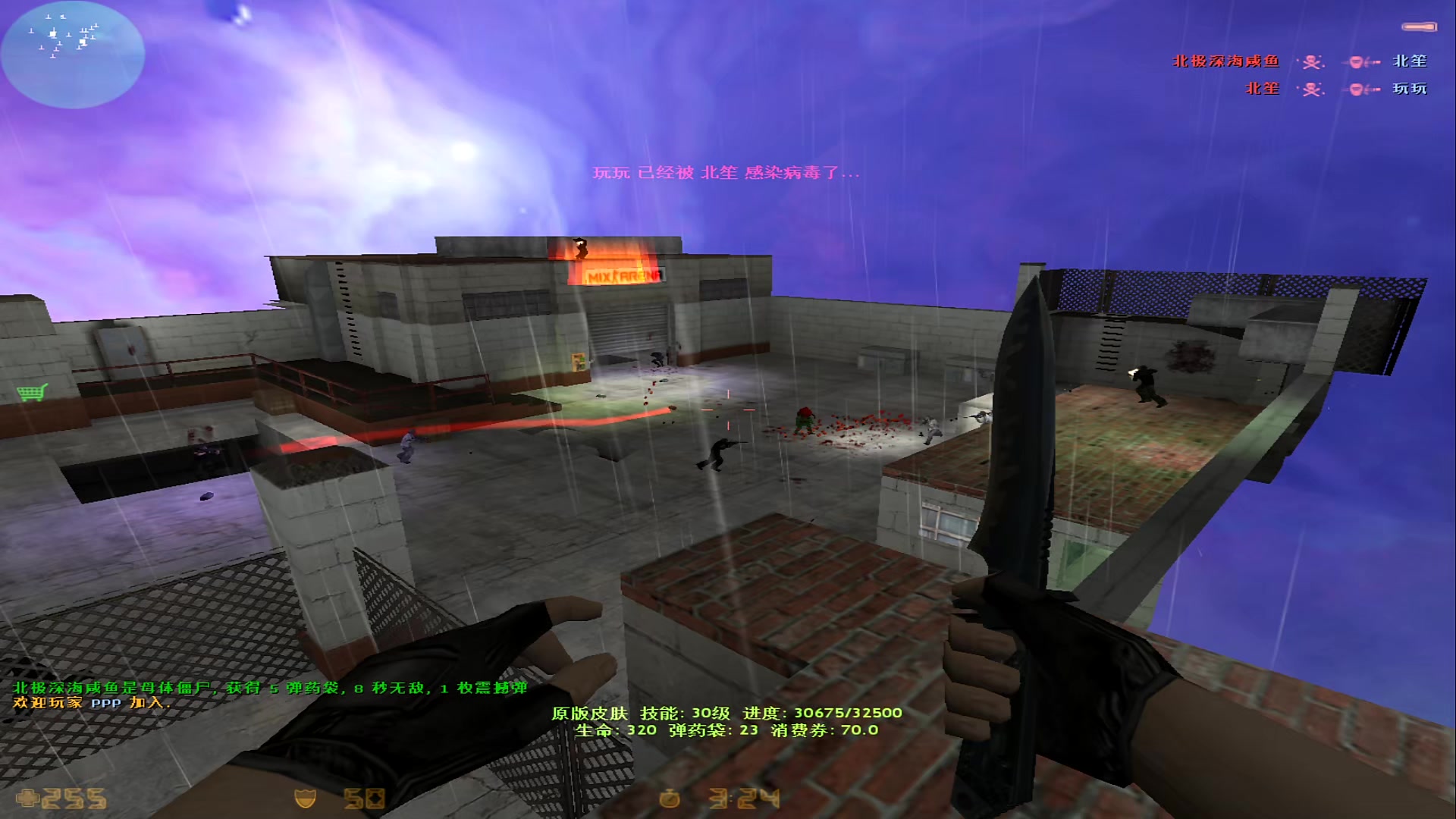 CS1.6虚空无限子弹服:高手全是高手! #cs #cs2 #kz