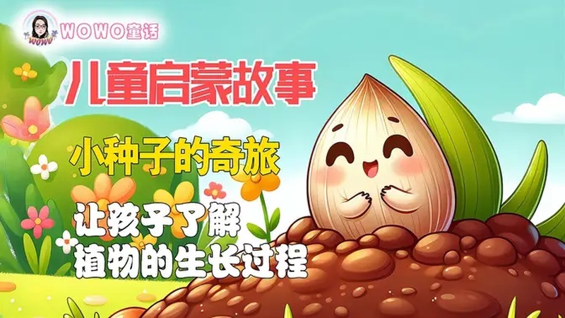 儿童启蒙故事《小种子的奇旅》让孩子了解植物的生长过程!