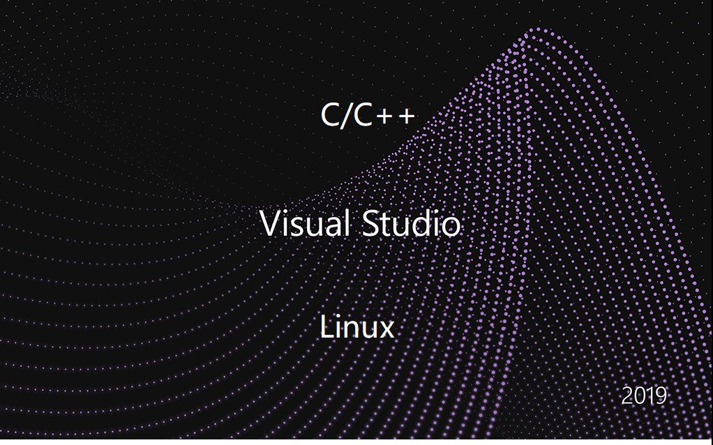 Visual Studio 2019编写Linux代码 - C/C++ Linux系统编程