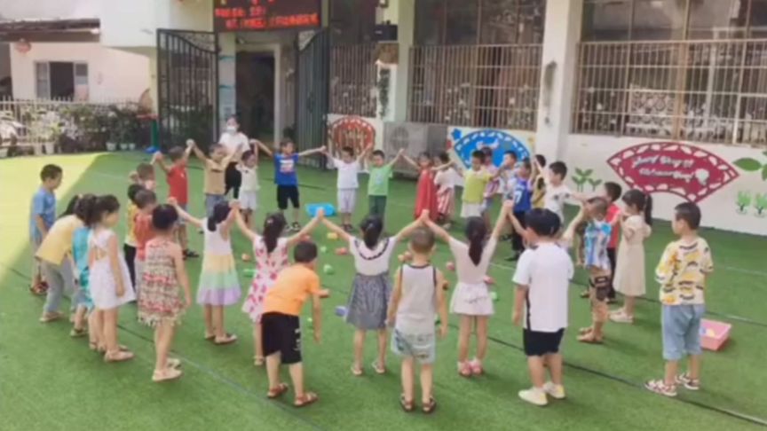 幼儿园传统民间游戏,简直太好玩了