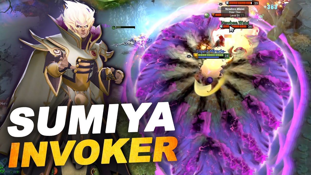 Even pros are SCARED of his INVOKER — Sumiya on main account