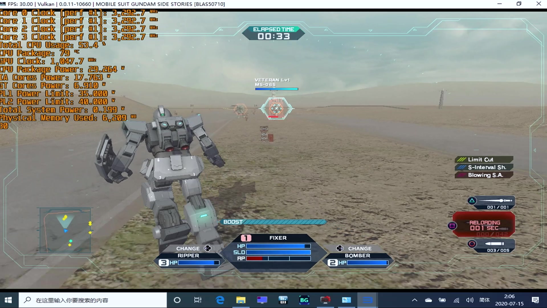 PS3 机动战士高达外传 完美模拟——GPD WIN MAX掌机挑战家用主机...