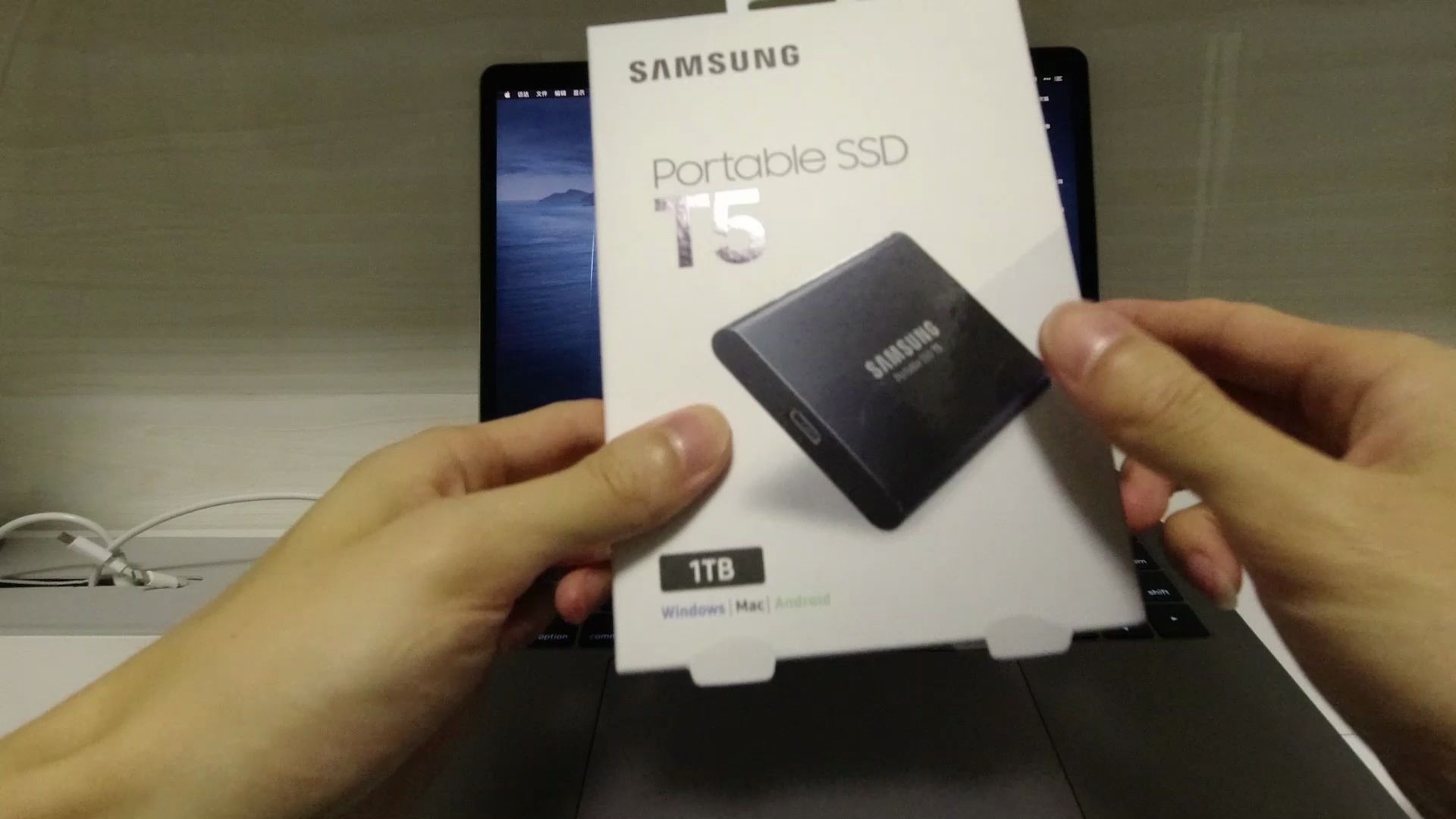 Samsung Portable SSD T5初上手