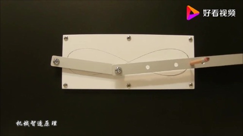 一个可以画无限符号的机制,看看巧妙的设计结构!