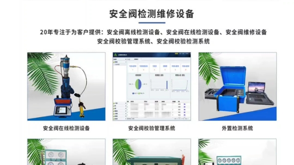 安全阀检测 校验 维修 管理系统 安全阀校验人员资质 安全阀检测机构