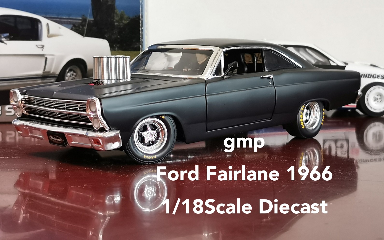 ...魔工坊】第八集 复刻版gmp福特法兰1966猪扒 1/18汽车模型简评分享