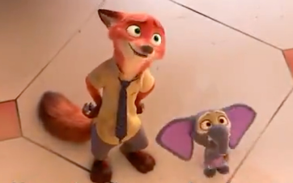 【英语个人动画配音】疯狂动物城 Zootopia 尼克 朱迪
