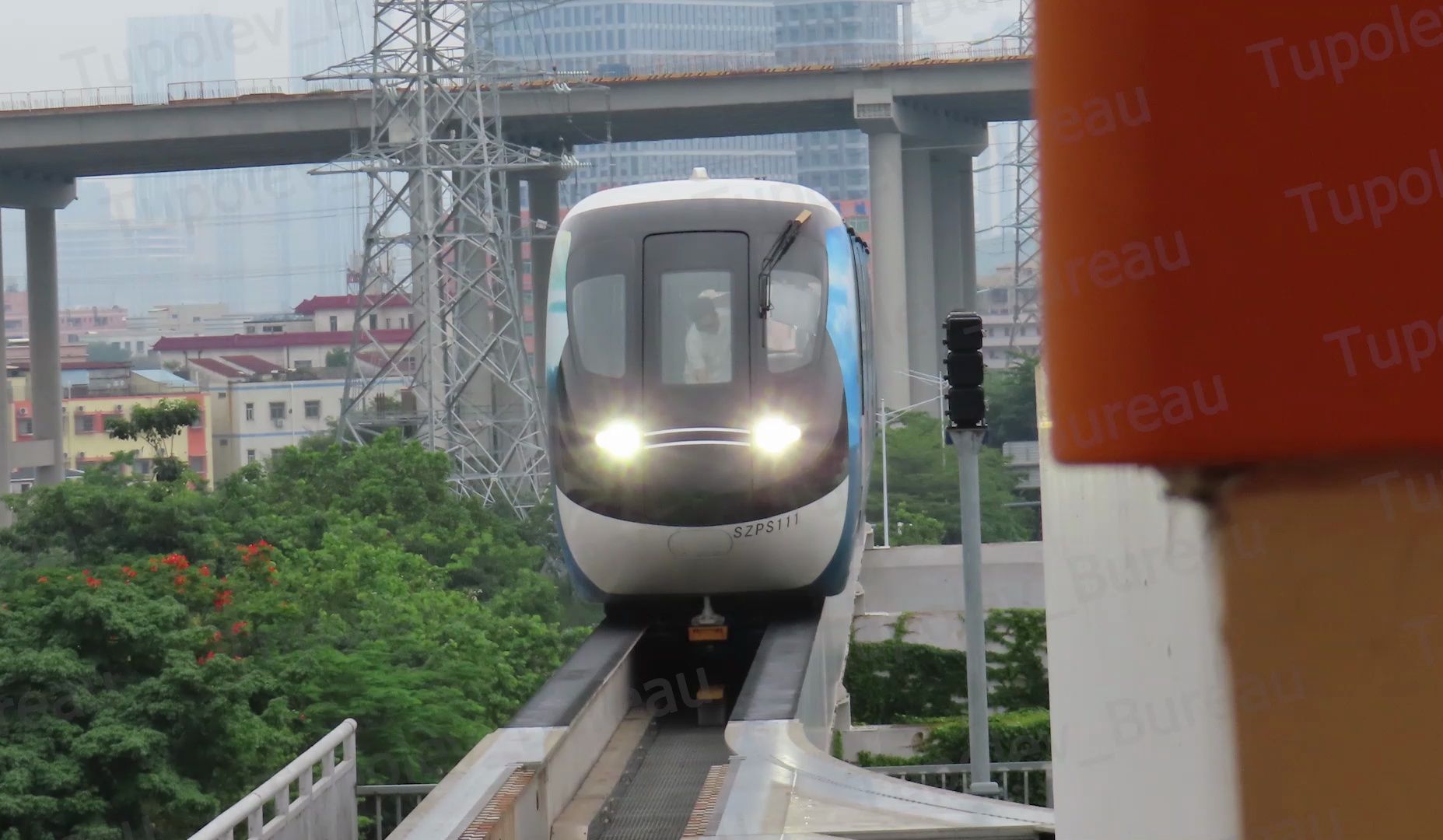 【深圳坪山云巴】深圳坪山云巴 SZPS111车 电磁录音