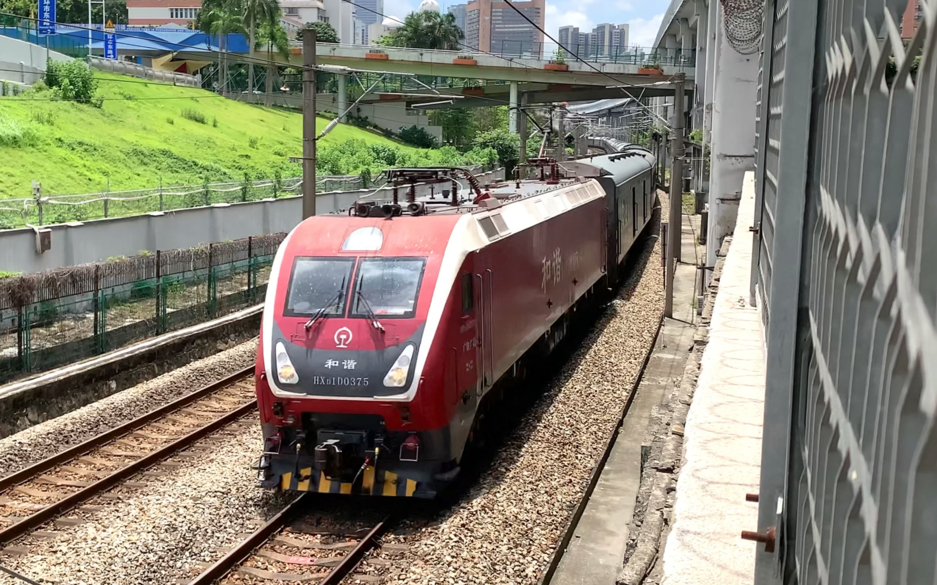 【2023.07】K598/9(包头—广州)次列车经过