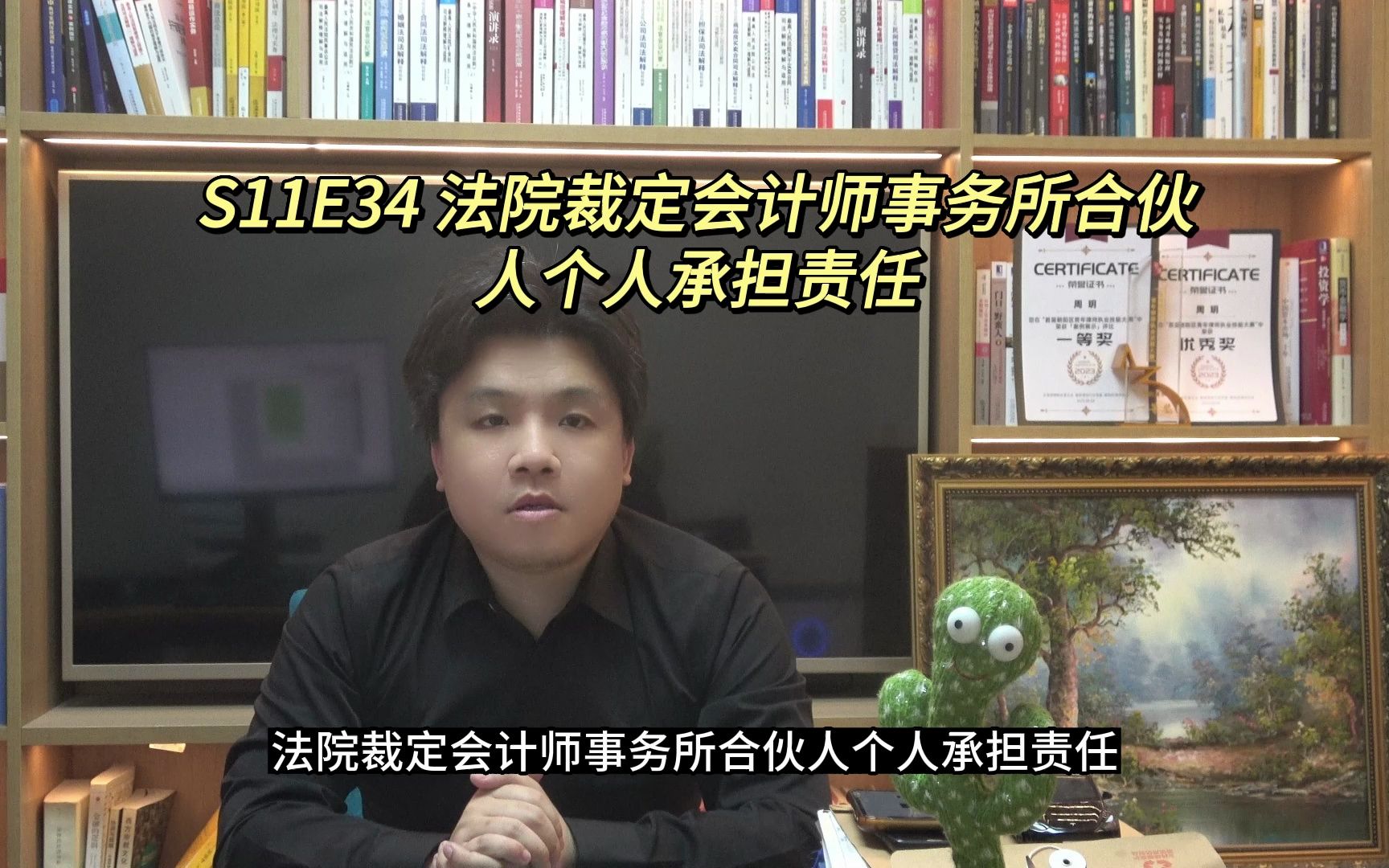 S11E34 法院裁定会计师事务所合伙人个人承担责任