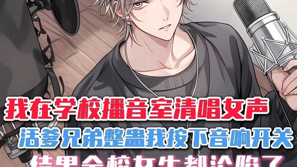 我在学校广播站清唱女声,好家伙我的活爹兄弟直接整蛊我打开了广播...