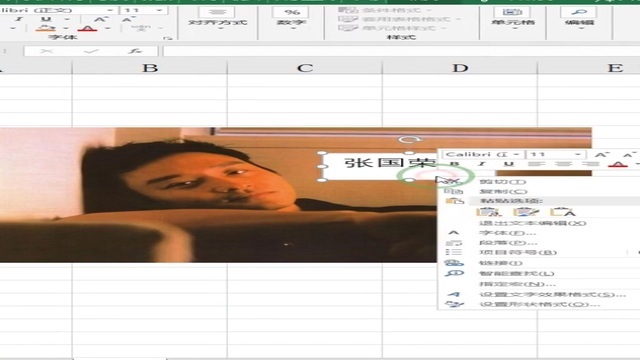 Excel给图片添加文字