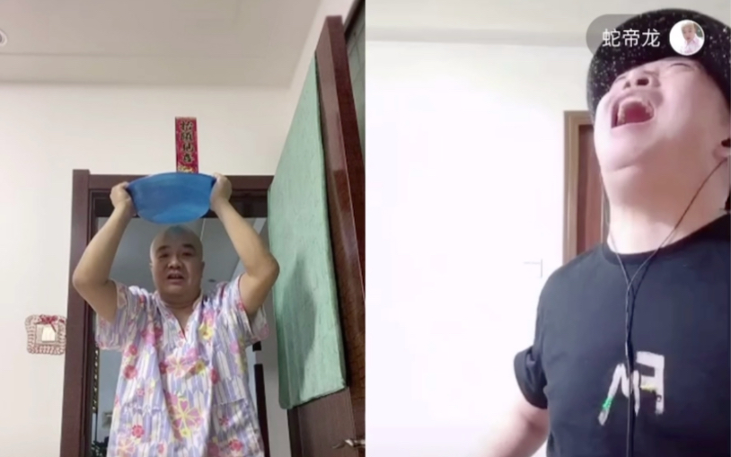 刀哥玩狠活PK被蛇哥拿下,拷打刀哥举水盆100个蹲起