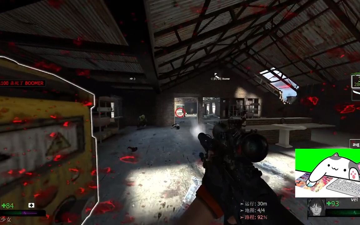 求生之路2《白森林》 m4坐牢专家双通插件刷特感与尸潮无限翻车和...