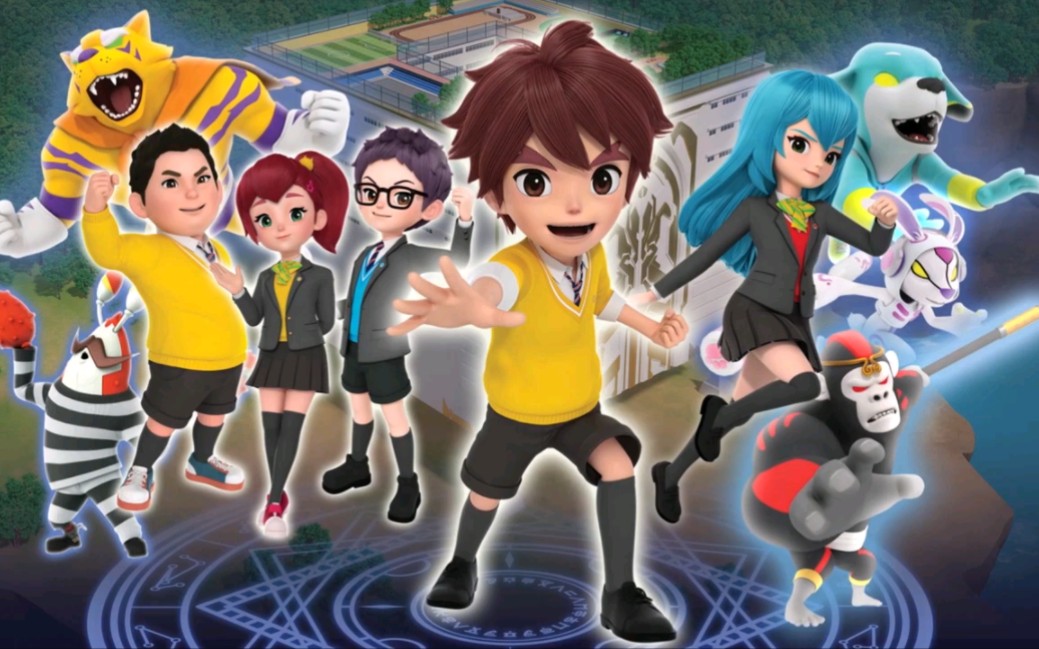 魔幻妖怪卡(盟卡车神之灵兽纪元)韩版原版主题曲