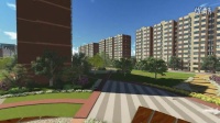我们设计的住宅小区动画