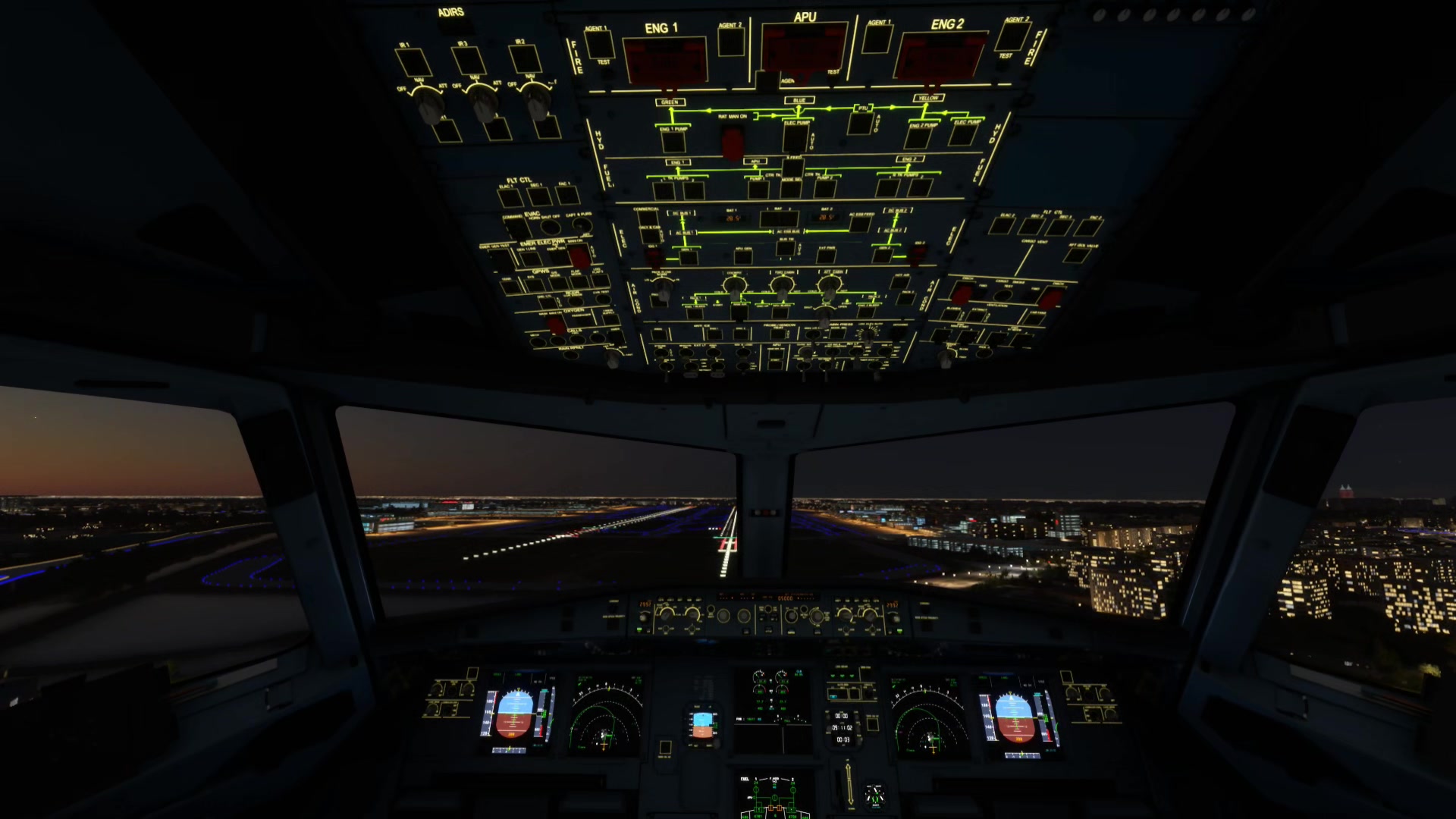 #微软模拟飞行 #xplane12 #飞机 #飞机降落 #飞机场