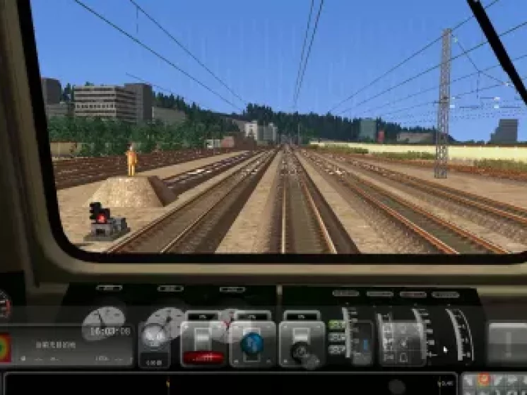 模拟火车2016 2017韶山6型电力机车驾驶教程