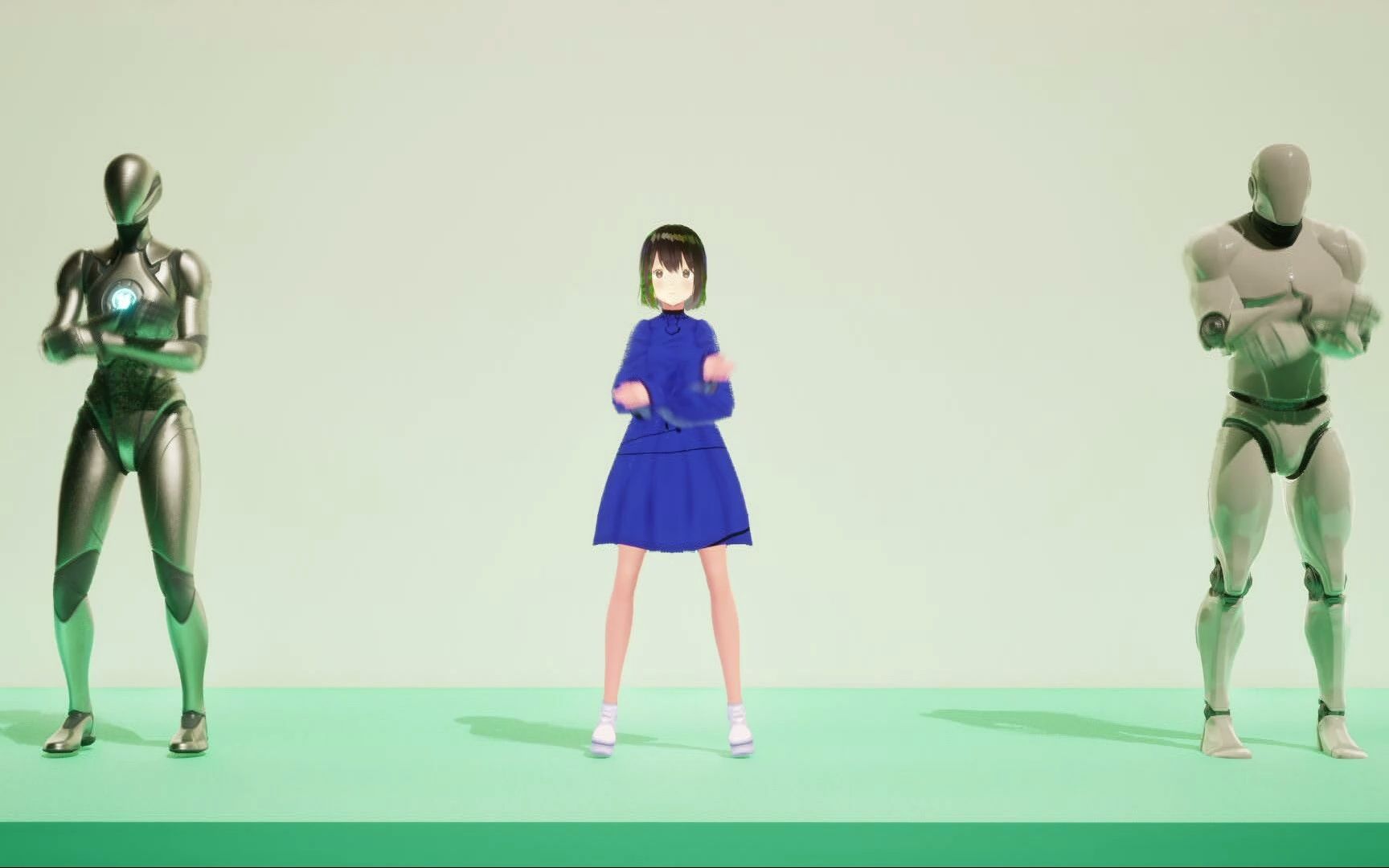 【VRM4U插件下载】VRoid人物导入UE5 IK重定向