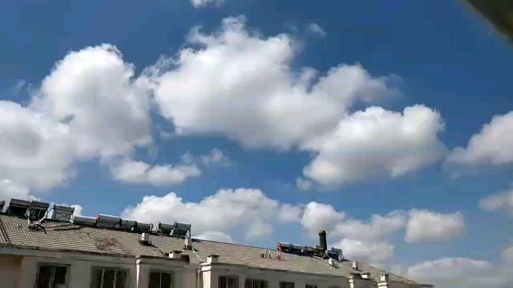 记录难得的好天气