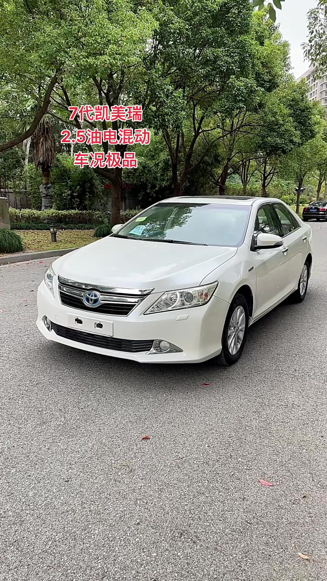 13年12月份丰田凯美瑞 2.5油电混动 嘎嘎省油 花小钱办大事#凯美瑞 #...