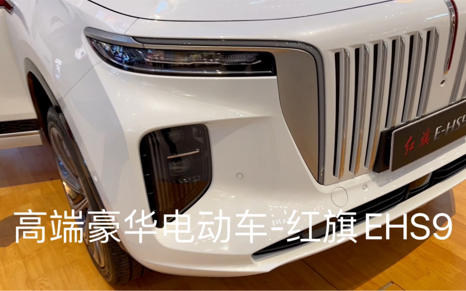静态体验高端豪华纯电动车-红旗EHS9