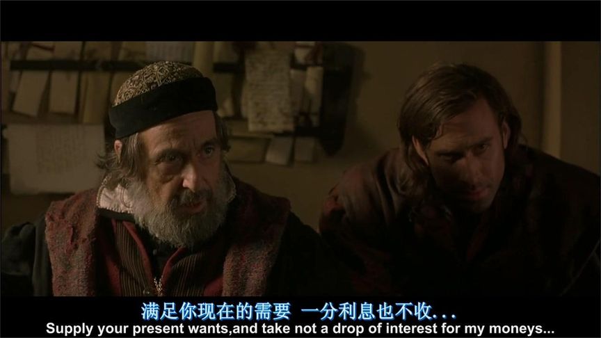 美国、英国、卢森堡、意大利电影《威尼斯商人》片段