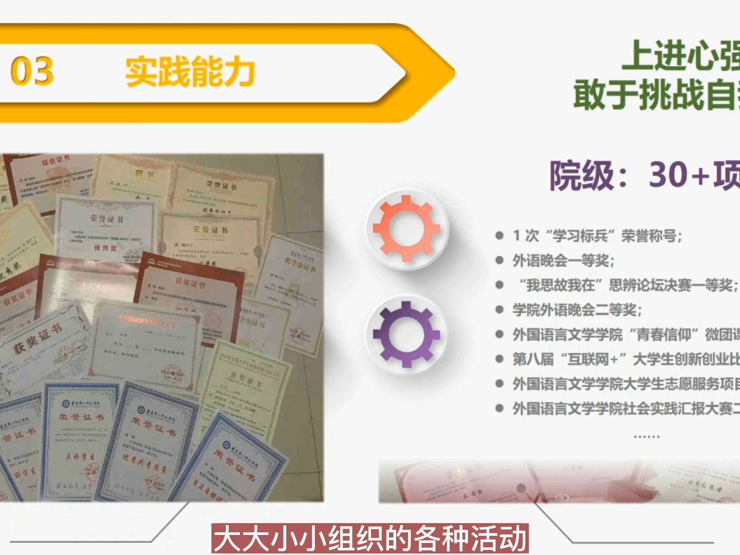 大学生简历制作大家+职业生涯规划大赛ppt视频!一等奖!快来看看吧