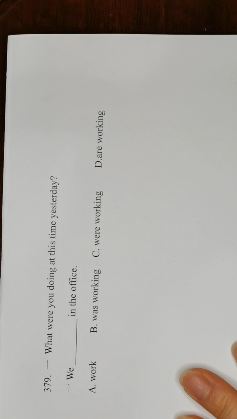 初中英语解题技巧379--过去进行时的用法。