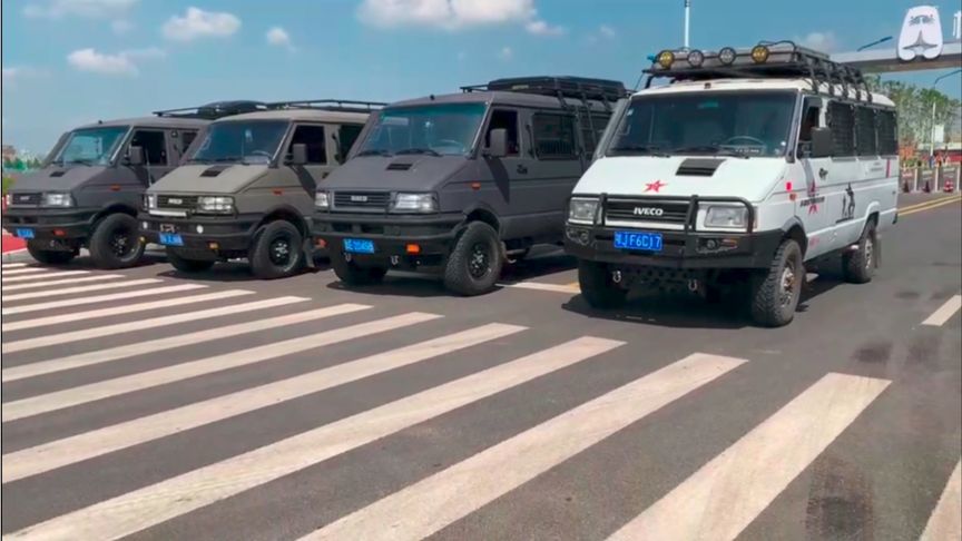 依维柯2045旅居房车,游中华大地
