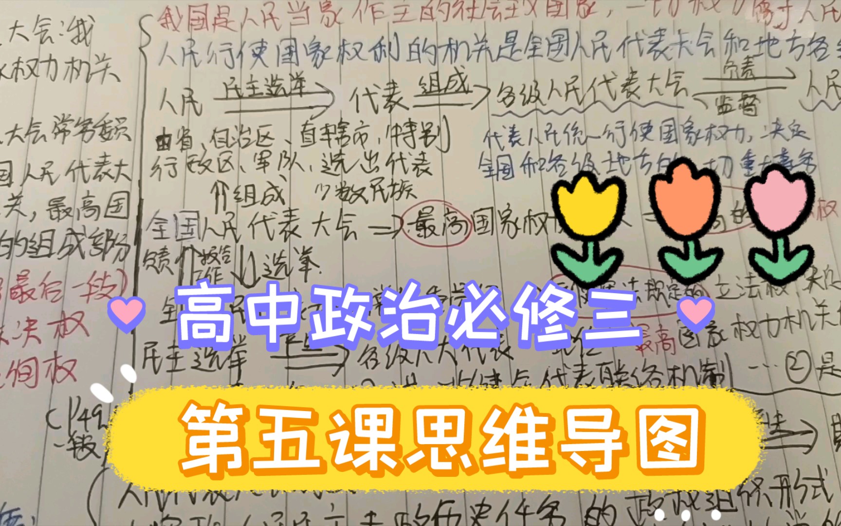 高中政治必修三第五课思维导图串讲