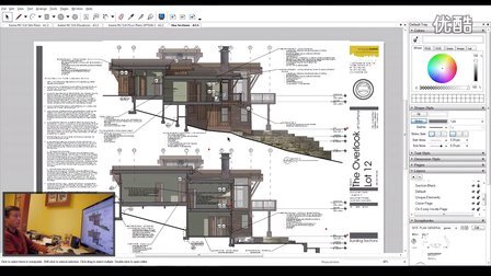 Nick Sonder 教你用Layout和SU出施工图-2-生成平立剖面图