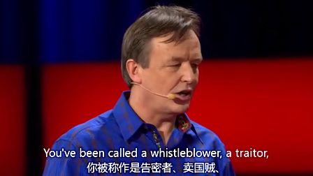 TED-爱德华-斯诺登:取回属于我们的互联网 中英字幕