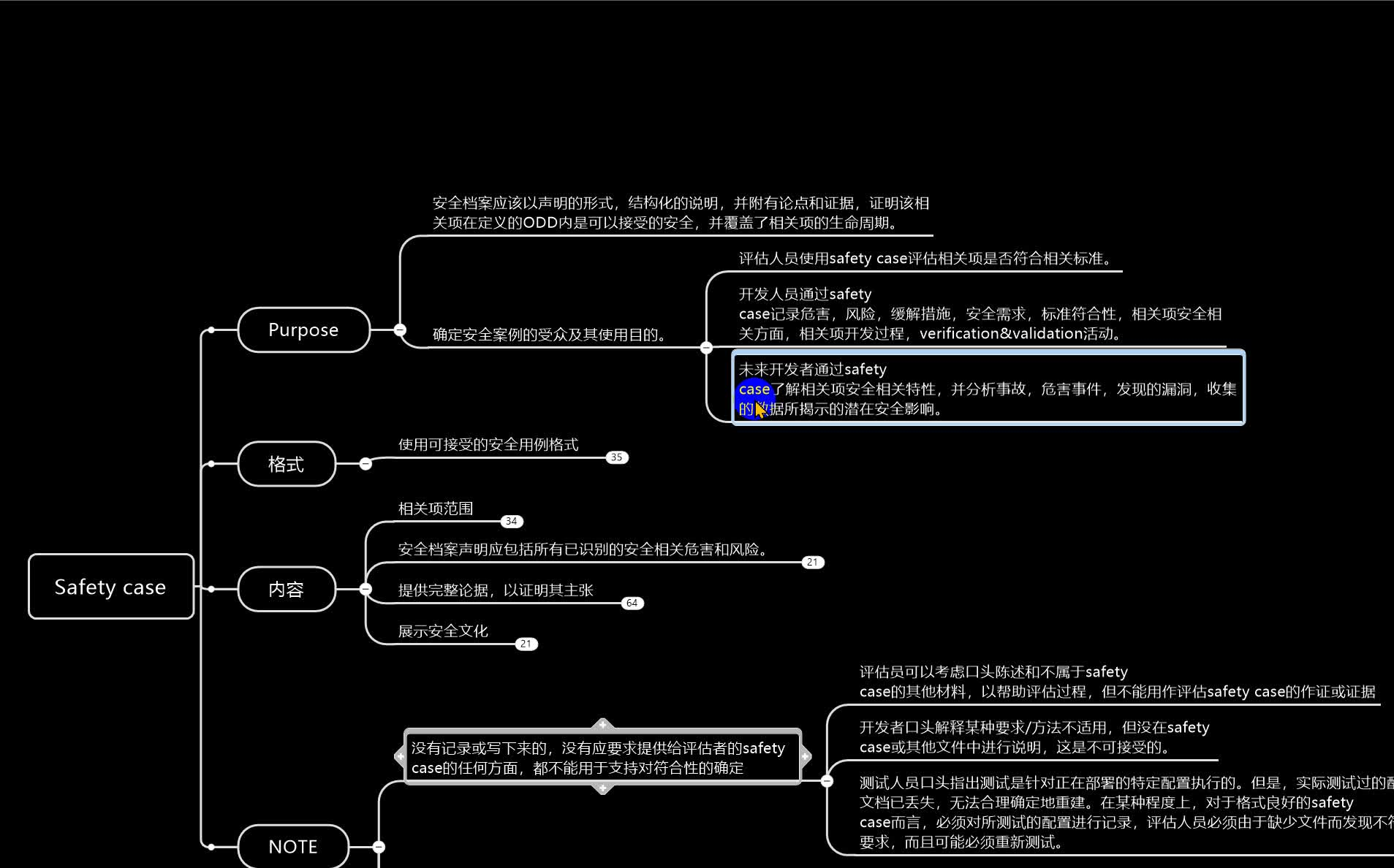 safety case 安全档案怎么写?