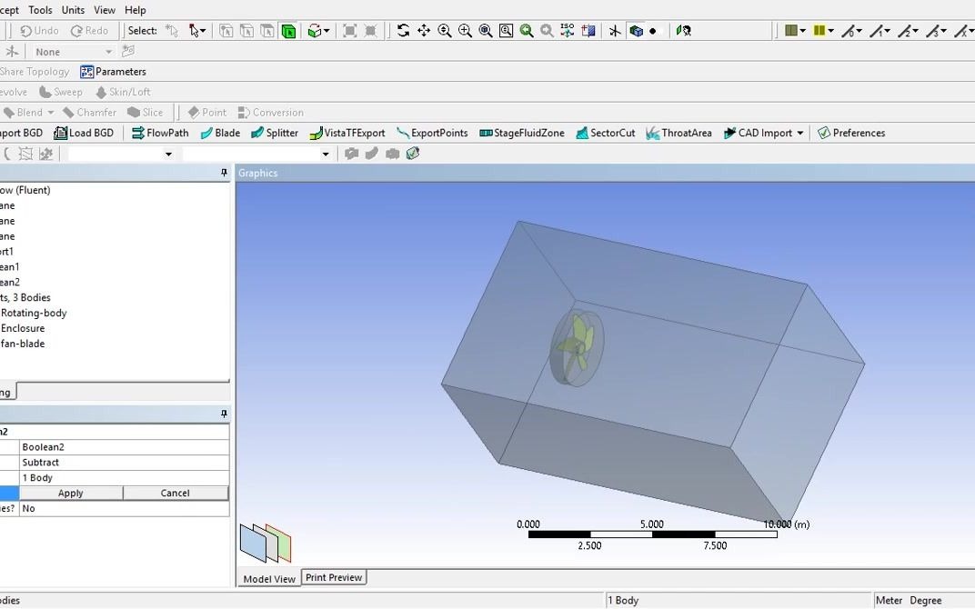 风扇CFD Tutorial - Axial Fan simulation _ ANSYS Fluent流体仿真