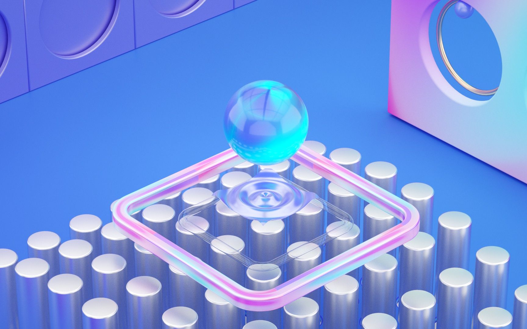 C4D运动小球动画