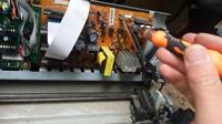EPSON爱普生LQ-630K针式击打打印机更换针头以及电源板进纸感应...