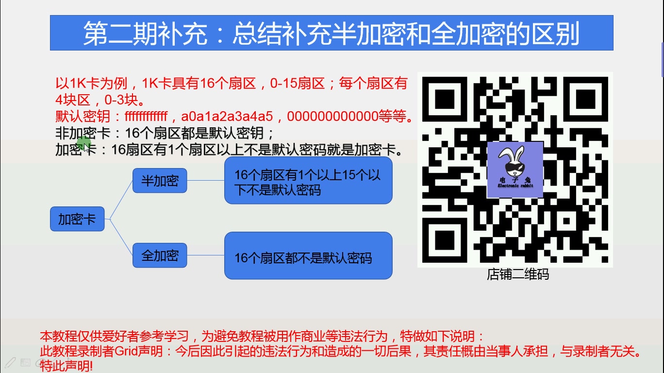 2.3总结补充全加密半加密IC卡的区别