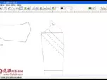 富怡服装CAD电脑打版视频教程 第八节.褶工具