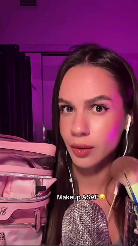 ASMR化妆#asmr#模拟化妆#场景模拟助眠#声控解压#放松