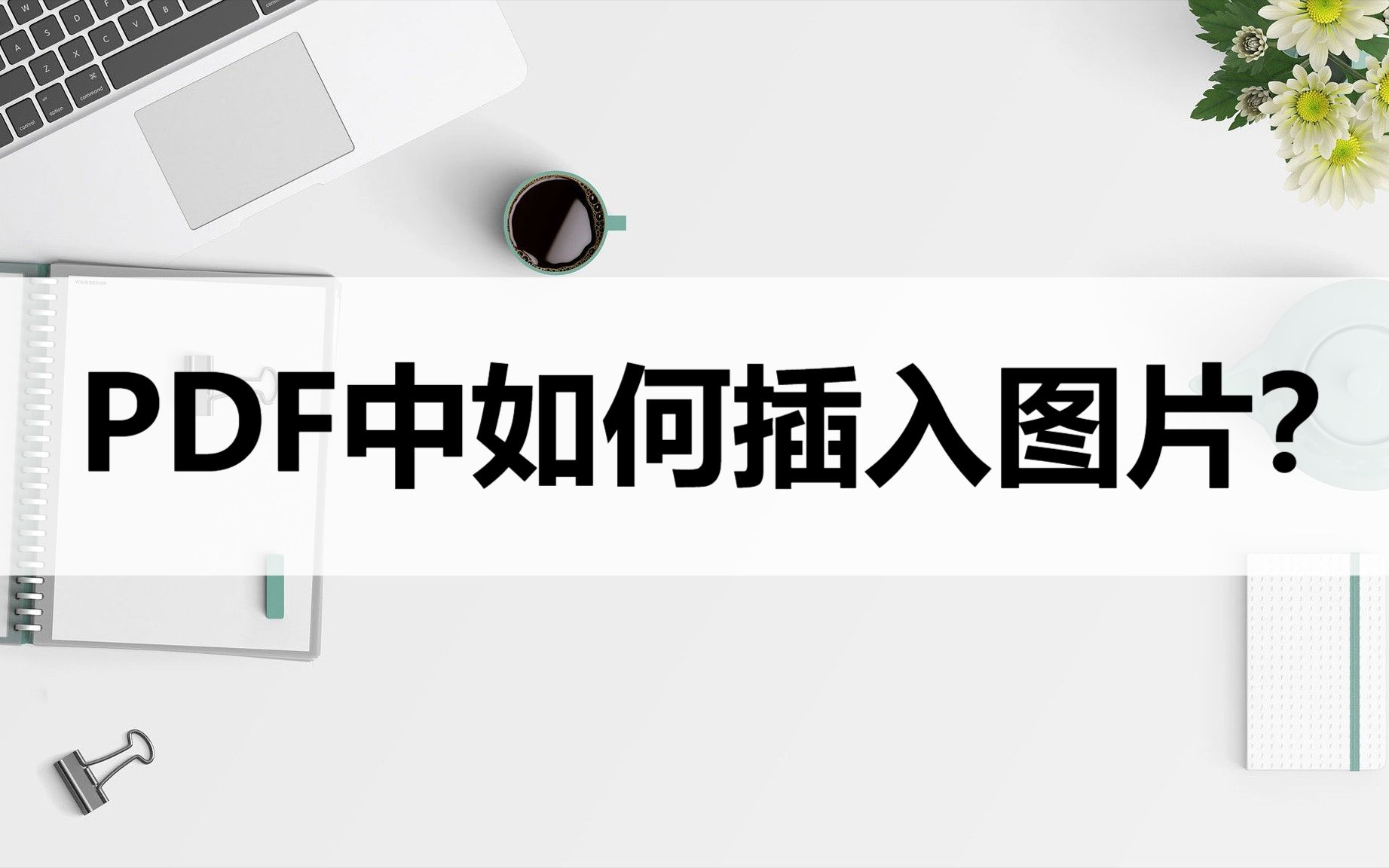 PDF中如何插入图片?这个方法手机就能操作