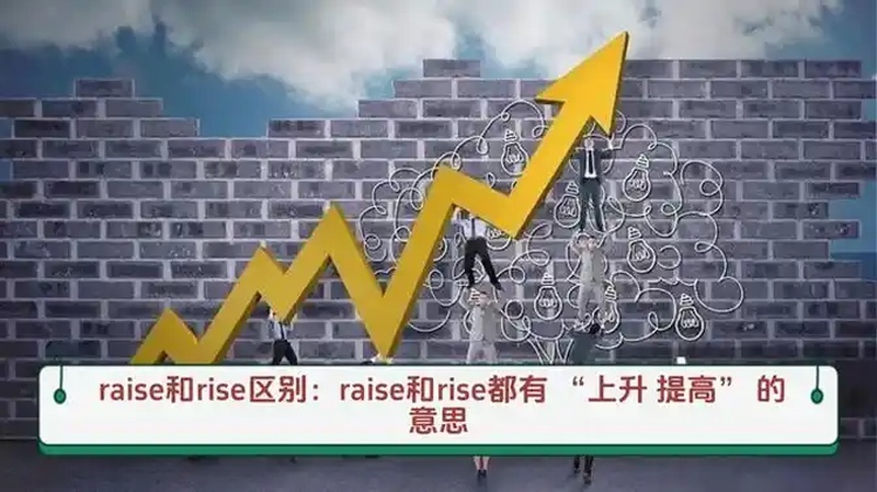 raise和rise,用法有何不同?