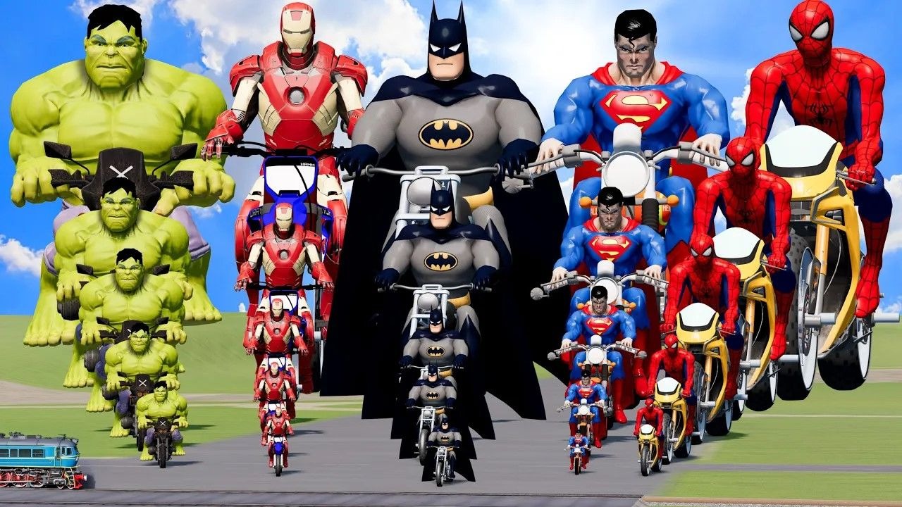 3D玩具车动画启蒙| motorcycle vs Big & Small Lion on a motorcycle vs ...