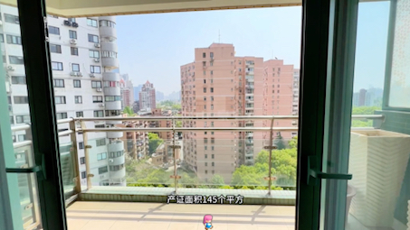 ...高区电梯大三房 看丁香别墅面积:145平方户型:3房2厅2卫#租房 #买房...