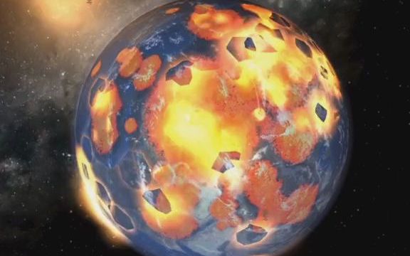 【天文】当水星撞上地球ߌ�、我们会怎么样?来看看!